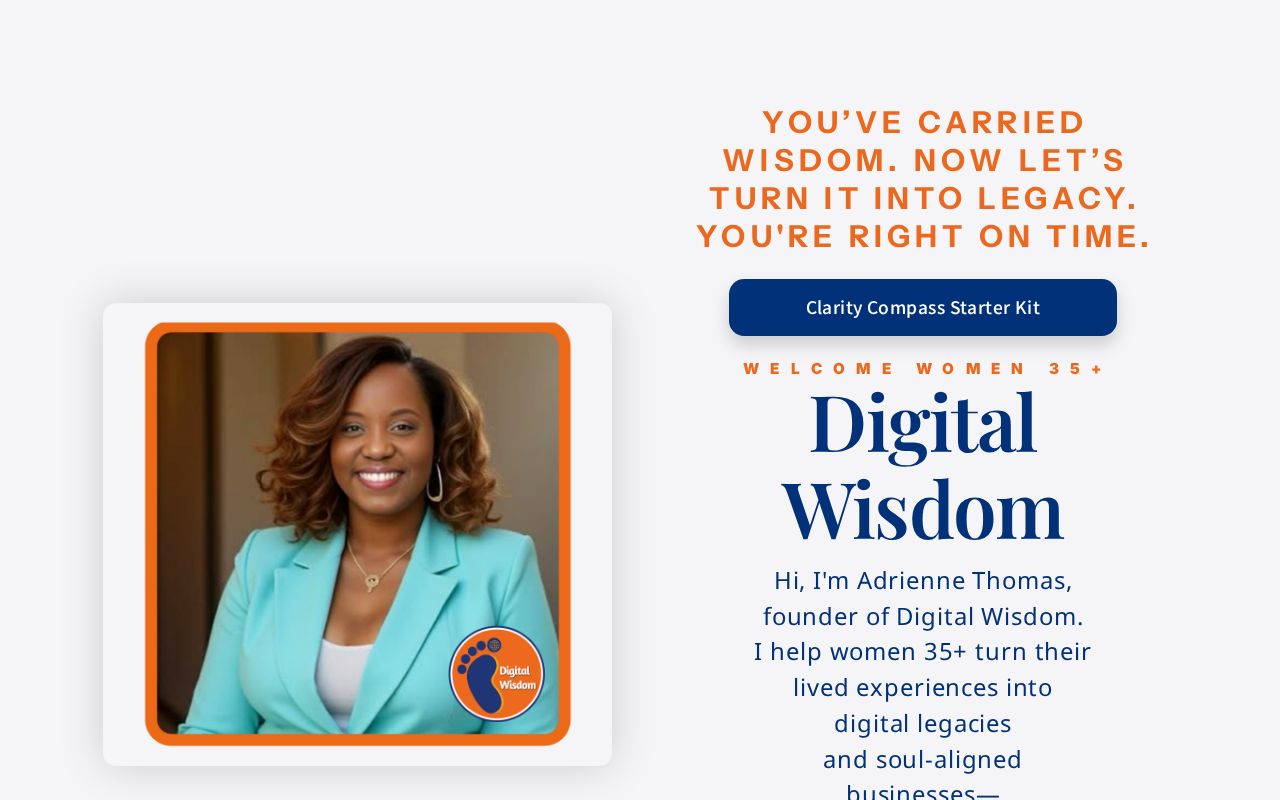 Adrienne Thomas | Digital Wisdom